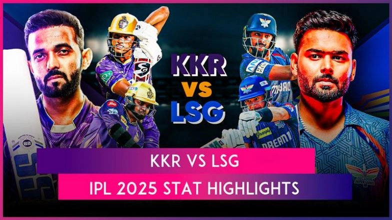 KKR vs LSG IPL 2025 Stat Highlights: Bowlers, Nicholas Pooran Help Lucknow Super Giants Secure ...