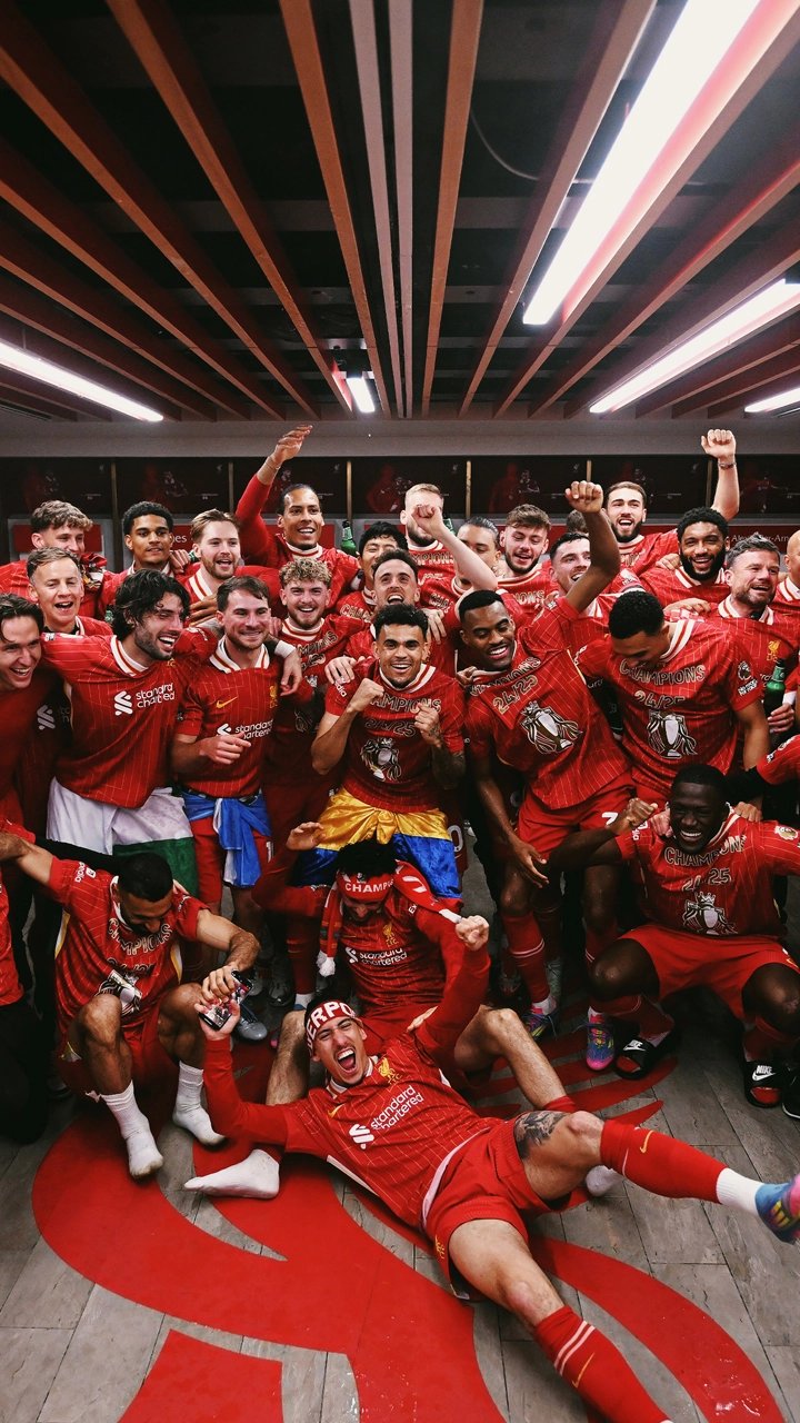 Liverpool Win Premier League 2024–25: Reds Clinch Record-Equalling 20th ...