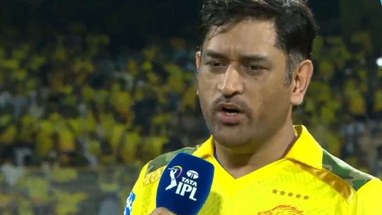 Chennai Crowd Roars as MS Dhoni Returns as Chennai Super Kings Captain After 683 Days During CSK ...