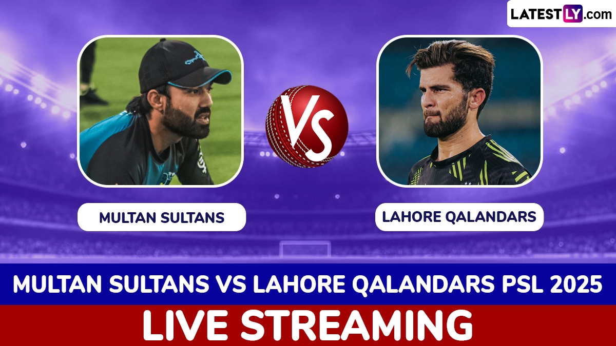 Cricket News | Where to Watch Multan Sultans vs Lahore Qalandars Match ...