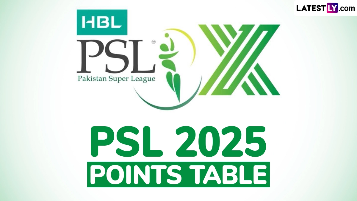 Usfijitimes | PSL 2025 Points Table Updated With Net Run Rate: Check ...