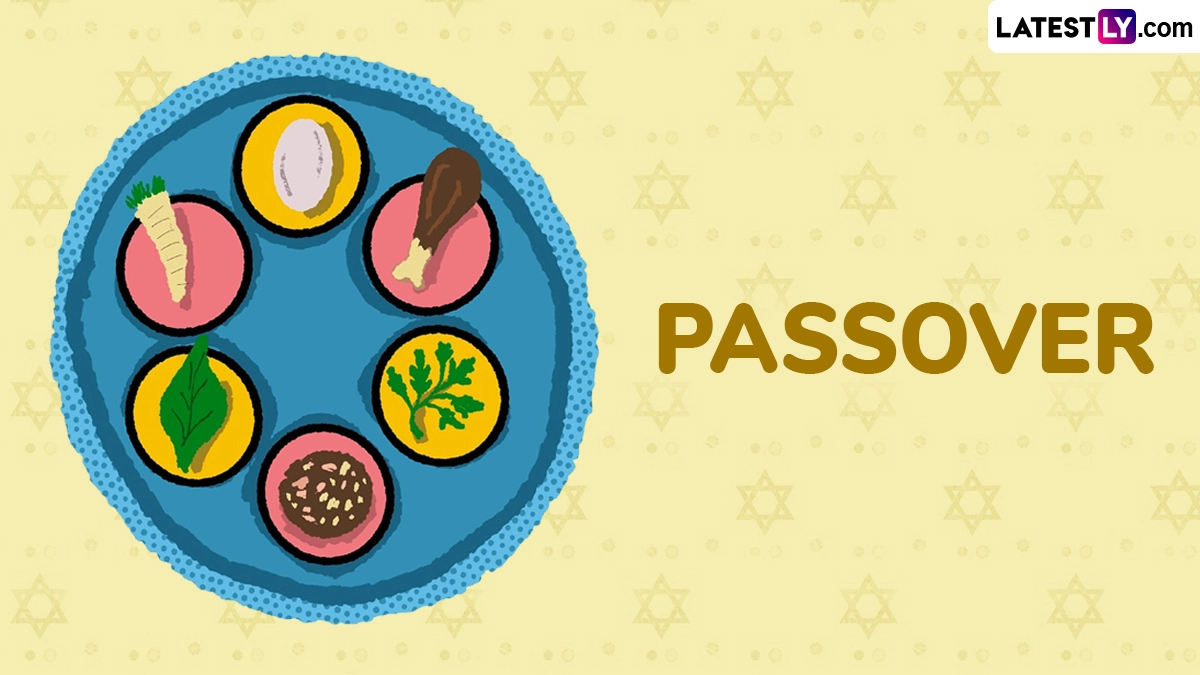 Food News | Know Everything About Passover Seder Plate and Its Components for Pesach 2025 | 🍔 ...