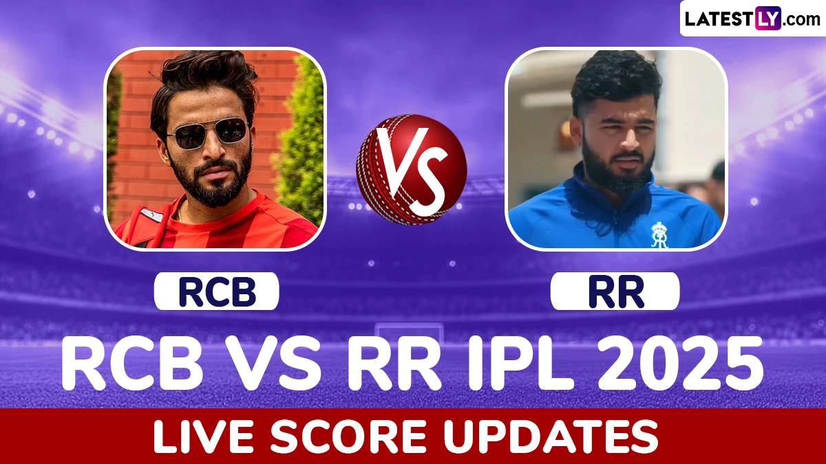Cricket News | Royal Challengers Bengaluru vs Rajasthan Royals IPL 2025 ...