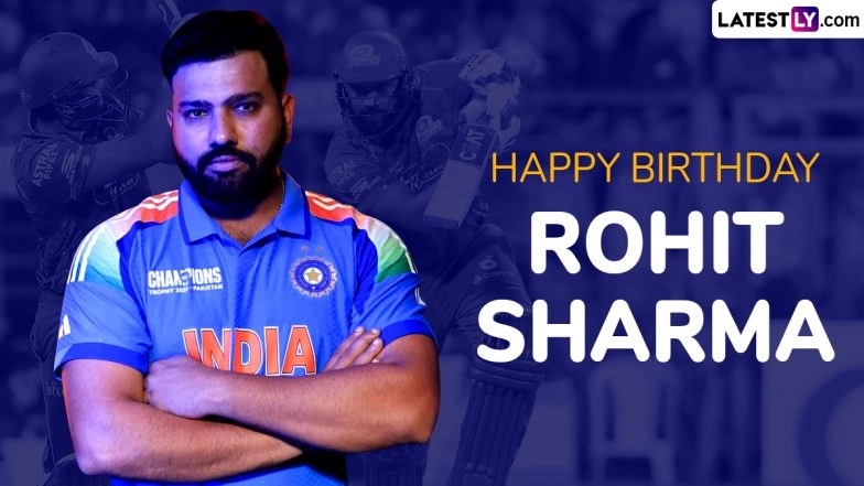 Happy Birthday Rohit Sharma Images and HD Wallpapers To Extend Birthday Wishes and Greetings to ...