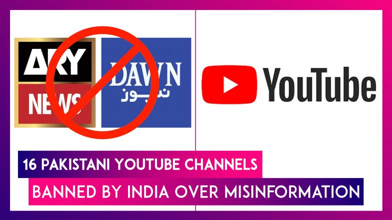 India Imposes Ban on 16 Pakistani YouTube Channels for Spreading ...