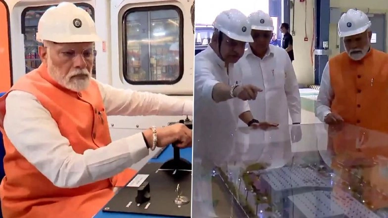 PM Narendra Modi Inaugurates Loco Manufacturing Railway Workshop in ...