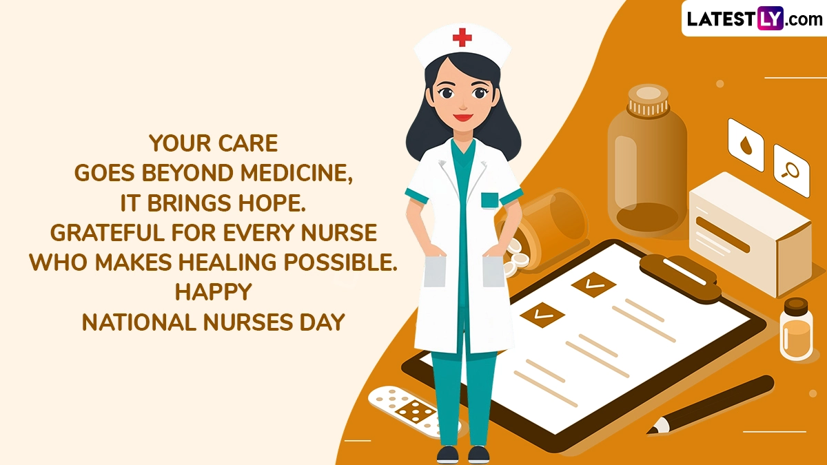 Happy National Nurses Day Status | National Nurses Day 2025 Wishes and Images: Celebrate ...