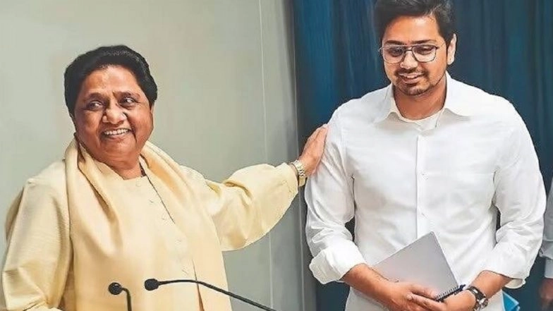 Mayawati Appoints Nephew Akash Anand As BSP’s Chief National ...