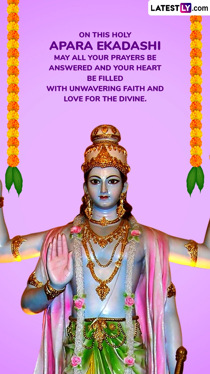 Apara Ekadashi 2025 Wishes, Greetings and Lord Vishnu Photos To ...