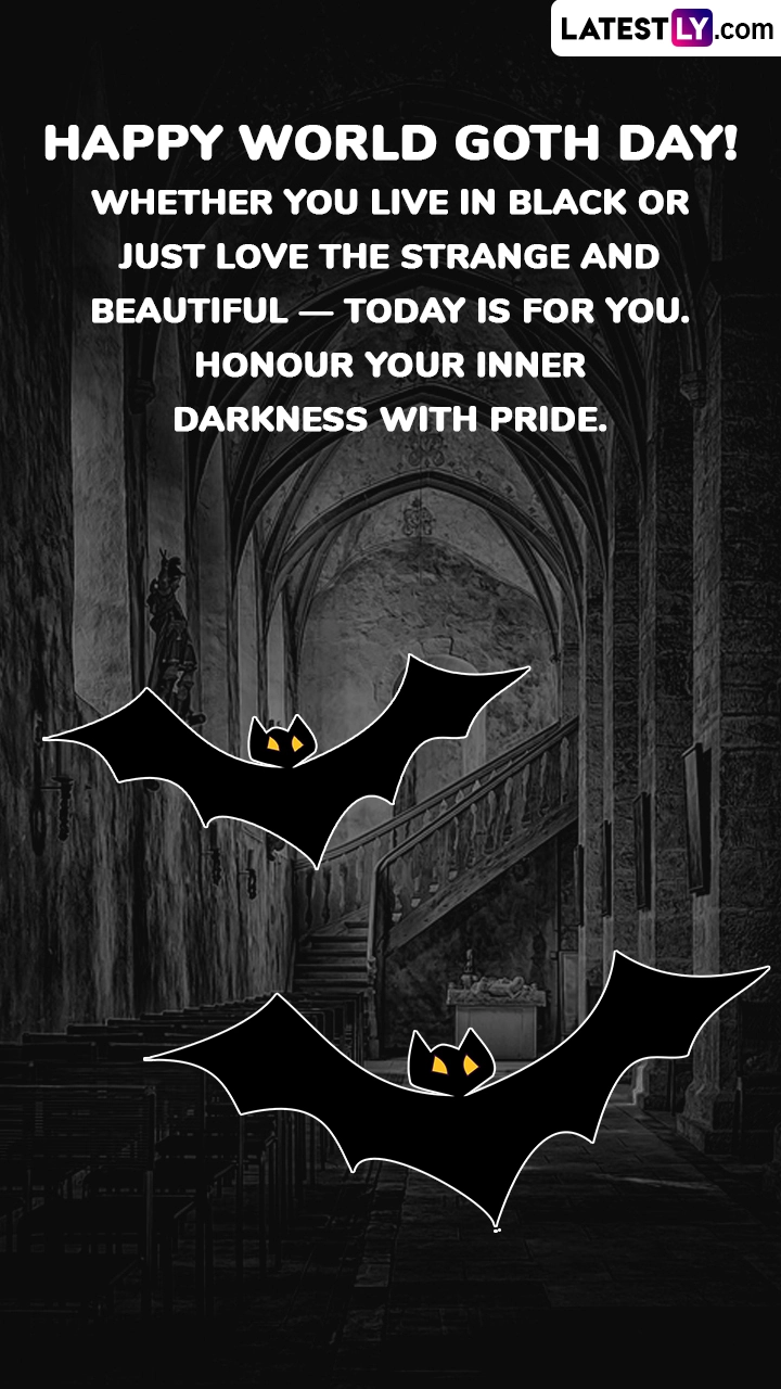 World Goth Day 2025 Quotes & Messages Celebrating Goth Culture Globally ...