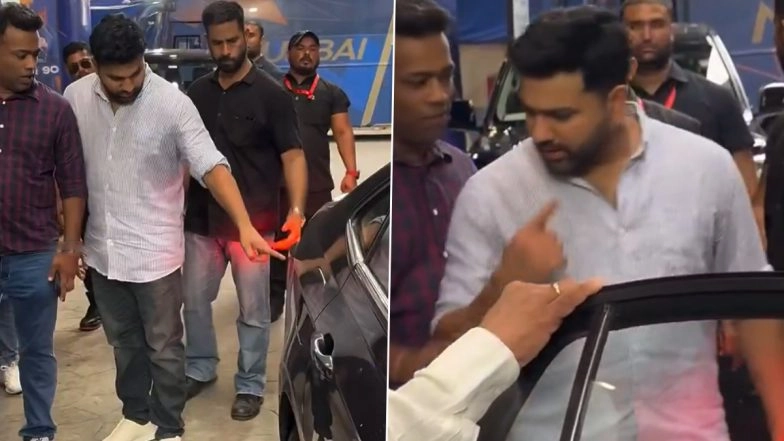 ‘Ye Kya Hai?’ Rohit Sharma To His Brother Vishal After Spotting Dent on Car Following MCA’s ...