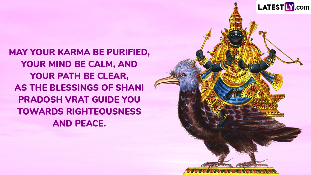 Heartfelt Messages for Shani Dev | Shani Pradosh Vrat 2025 Wishes ...