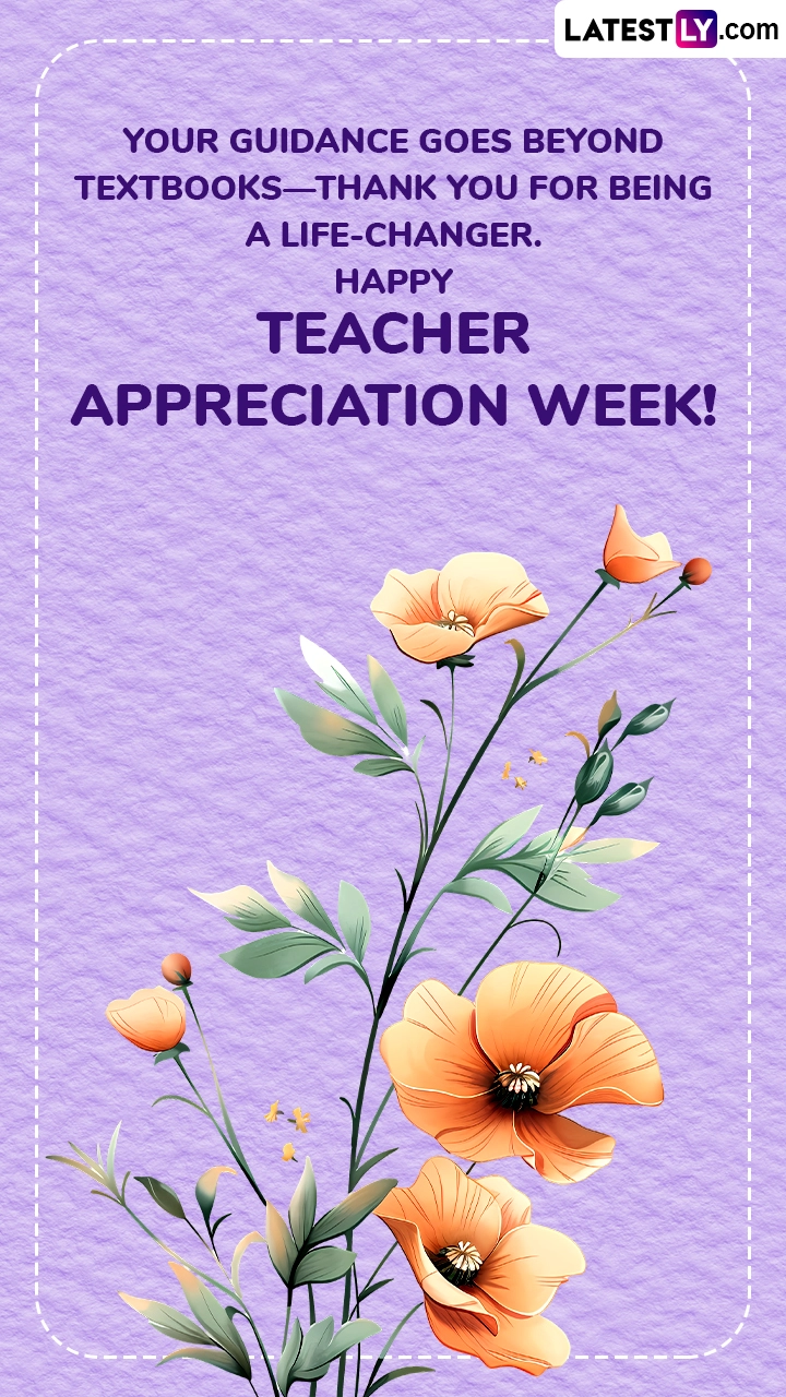 Happy Teacher Appreciation Week 2025 Messages and Wishes To Celebrate ...