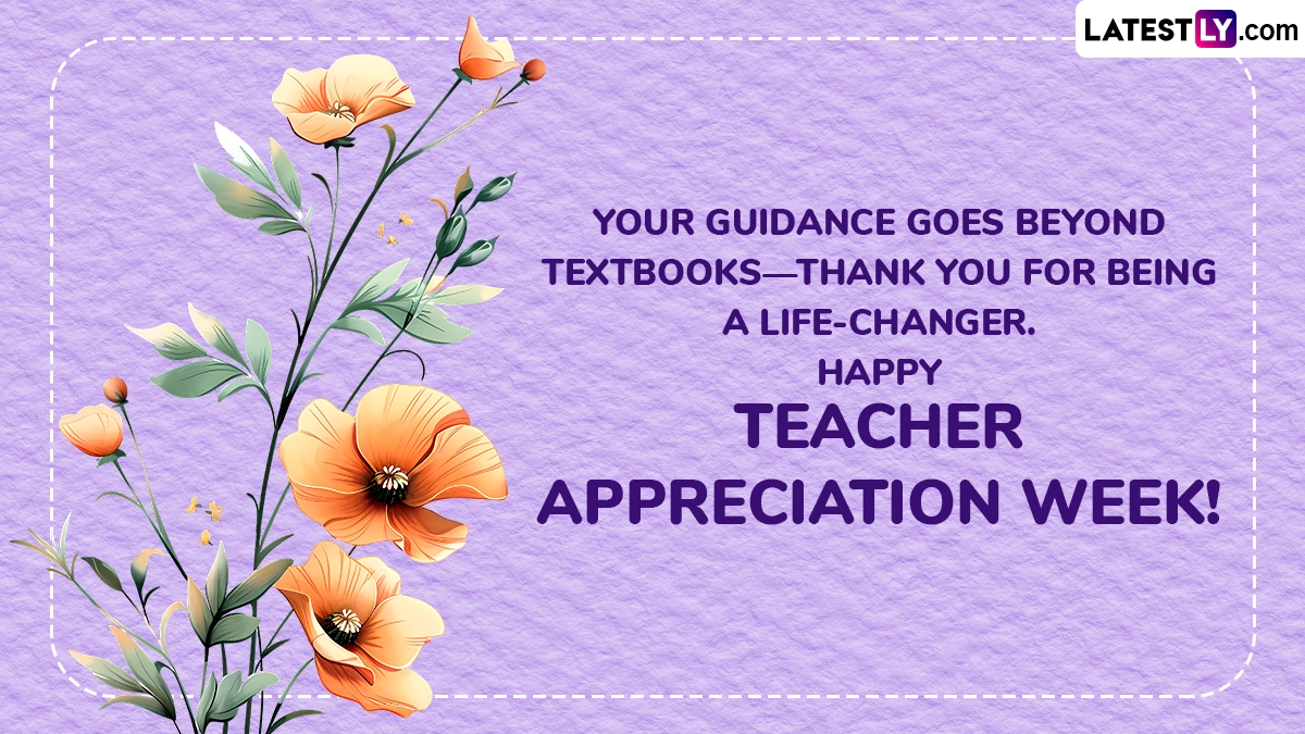 Happy Teacher Appreciation Week Messages | US Teacher Appreciation Week ...