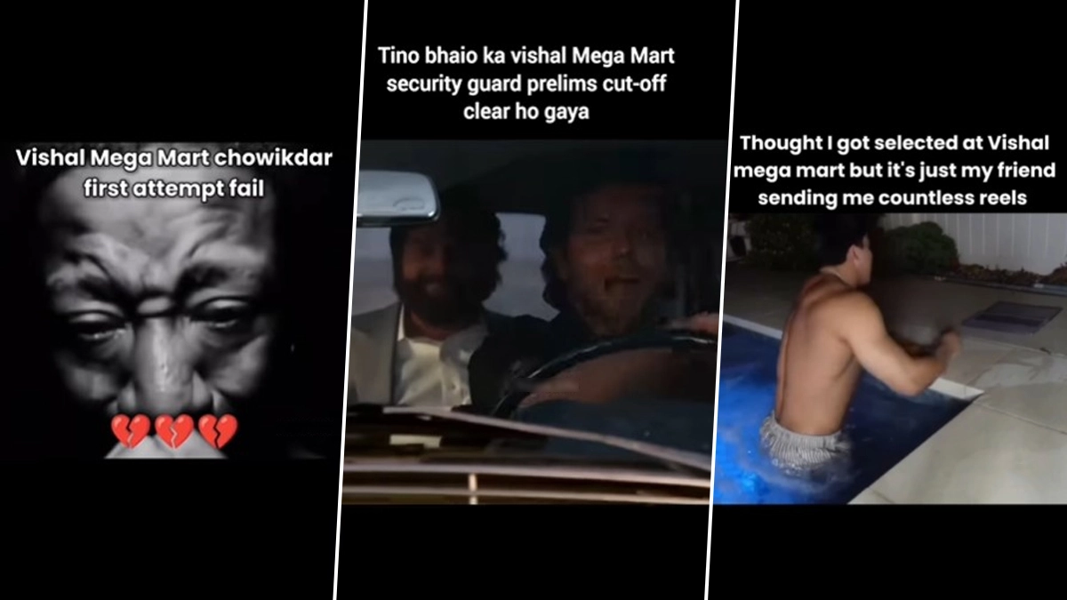 Viral News | What is Vishal Mega Mart Security Guard Meme About? Check ...