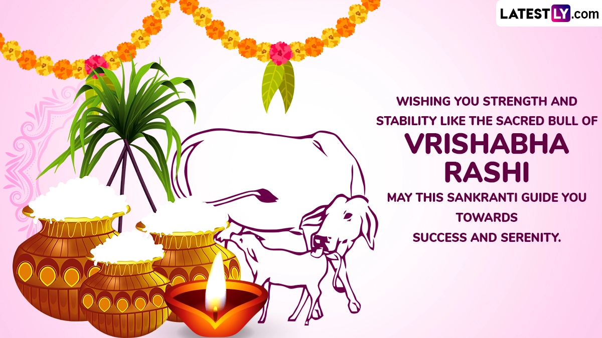 Vrishabha Sankranti 2025 Messages and HD Images: Celebrate the ...