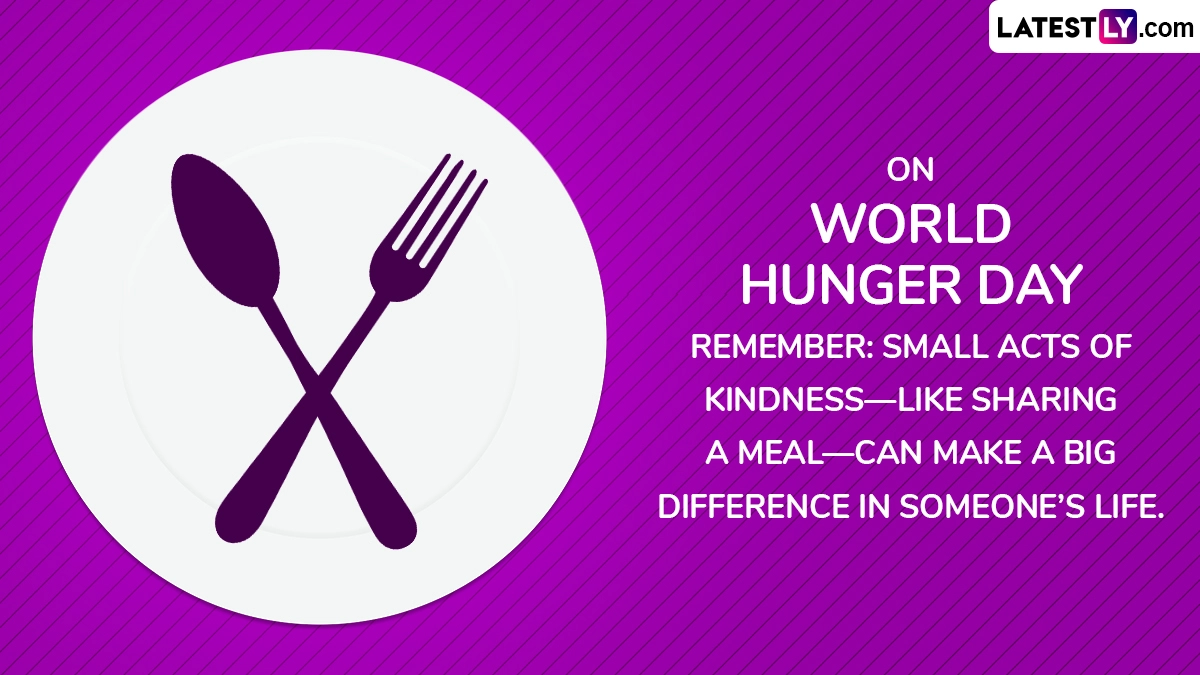 World Hunger Day 2025 Messages, Images and HD Wallpapers: Inspire ...