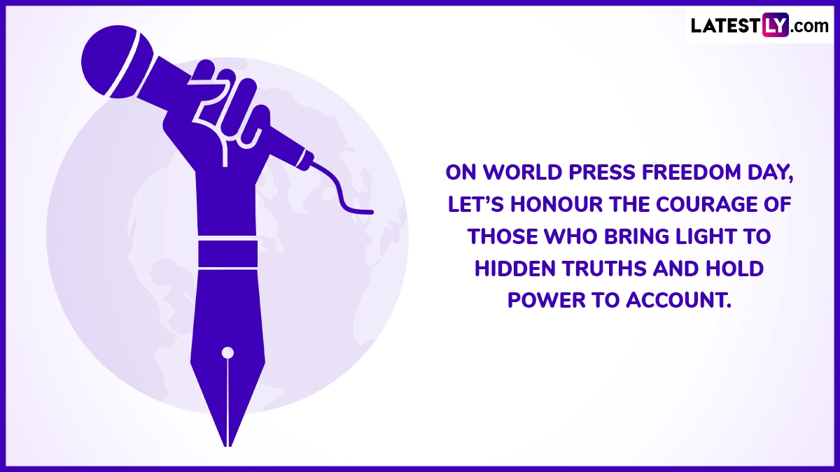 World Press Freedom Day 2025 Wishes, Quotes and Images To Highlight the ...