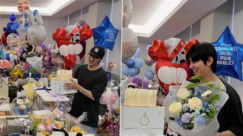 Lee Min Ho’s 38th Birthday Bash Is All About Flowers, Cakes and Balloons; K-Drama Heartthrob ...