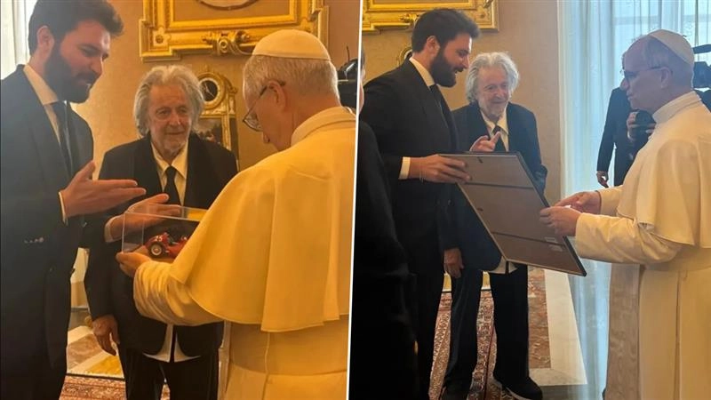 Agency News | Al Pacino Meets Pope Leo XIV at Vatican | LatestLY