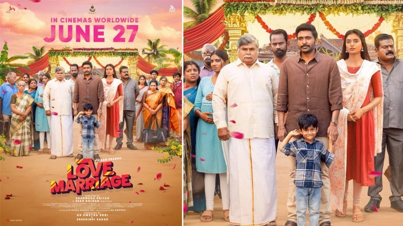 ‘Love Marriage’ Release Date: Vikram Prabhu and Sushmitha Bhat’s ...