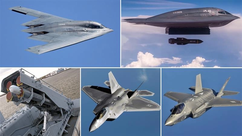 World News | B-2 Bombers, Tomahawks, GBU-57 Bunker Busters, F-22 ...