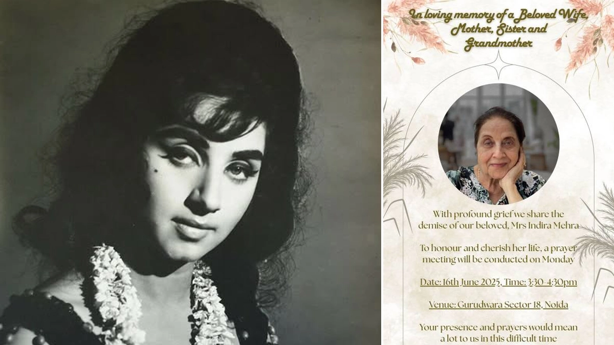 Bollywood News | 'Shree 420' Actress Indira Billi Dies at 88 – Know ...