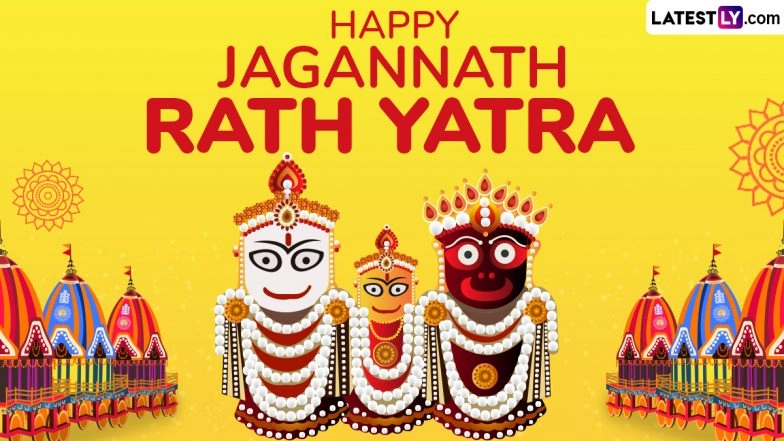 Happy Jagannath Rath Yatra 2025 Greetings: Share Odisha Rath Yatra ...