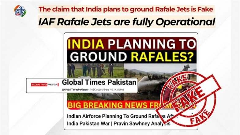 Is India Planning To Ground Rafale Fighter Jets? PIB Fact Check Debunks ...