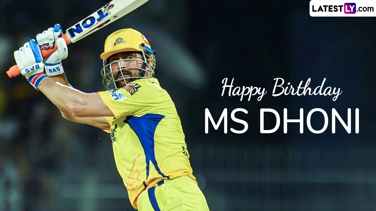 Cricket News | Happy Birthday MS Dhoni: Wallpapers and HD Images for ...