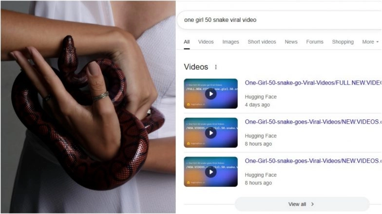One Girl 50 Snake Viral Video EXPLAINED: This YouTube Channel Claims To ...