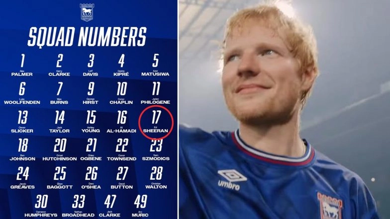 Ed Sheeran To Play Football? Ipswich Town Assign British Pop Singer and ...