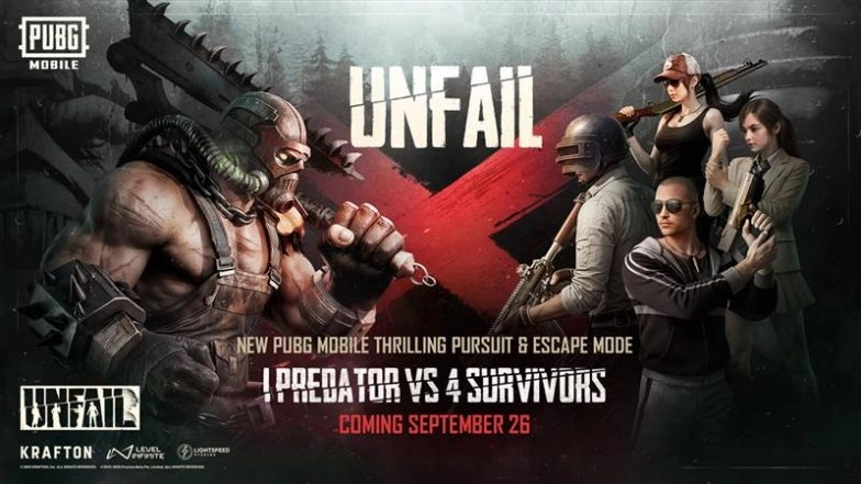 PUBG Mobile Teases New ‘Thrilling Pursuit and Escape’ Game Mode ‘UNFAIL’, Arriving on September ...
