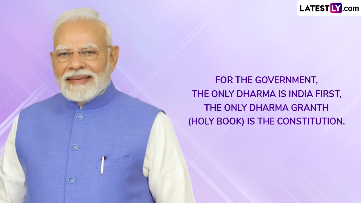 Inspiring Words by Narendra Modi | Narendra Modi Quotes to Celebrate ...