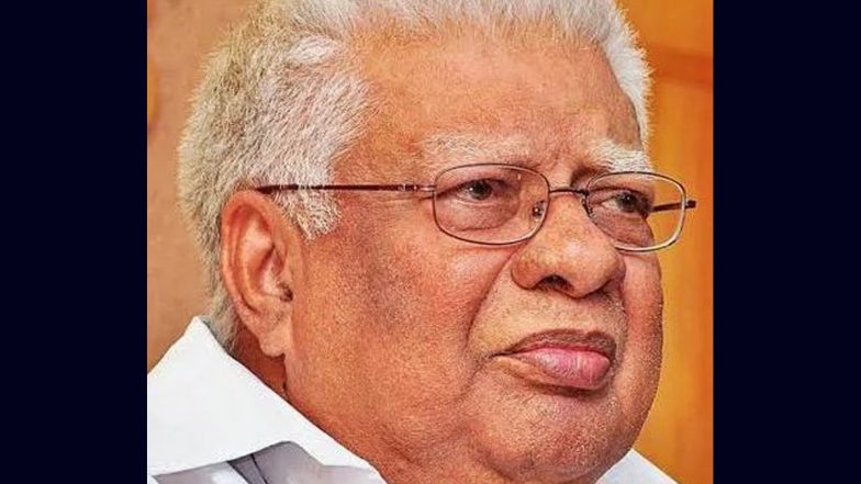 PP Thankachen Dies: Congress Leader and Former Kerala Minister Passes ...