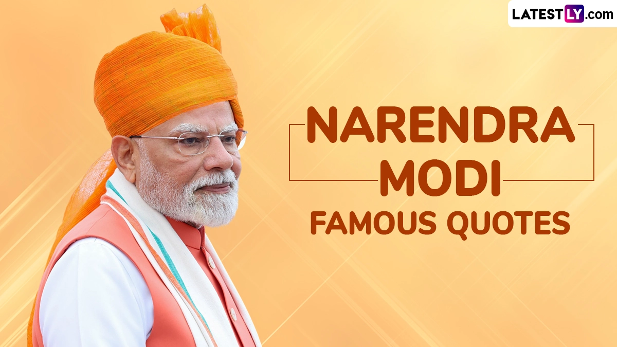 Festivals & Events News | Top 10 Inspirational Quotes by PM on Narendra ...