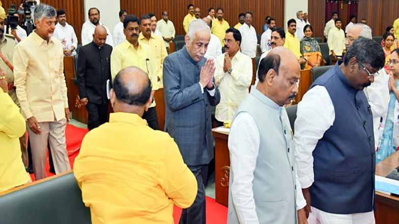 India News | Dialogue War Erupts in Andhra Assembly over TDP MLA ...