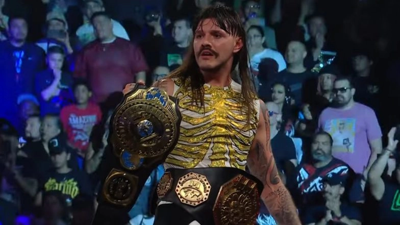 Dominik Mysterio Defeats El Hijo Del Vikingo With El Grande Americano’s Help To Become New AAA ...