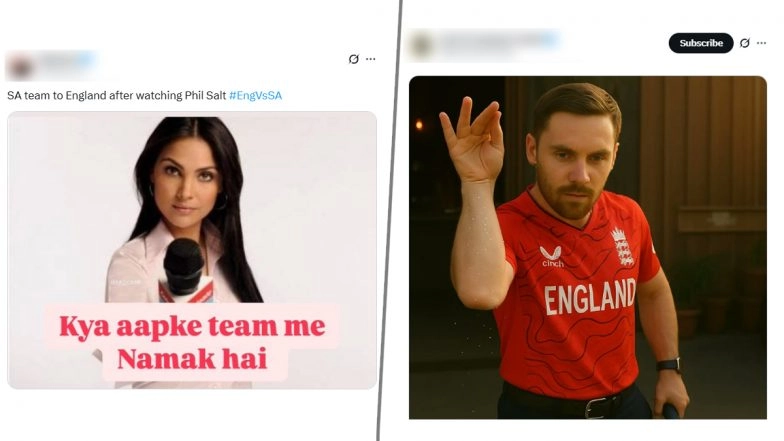ENG vs SA Memes Go Viral As Phil Salt, Jos Buttler and Bowlers Power ...