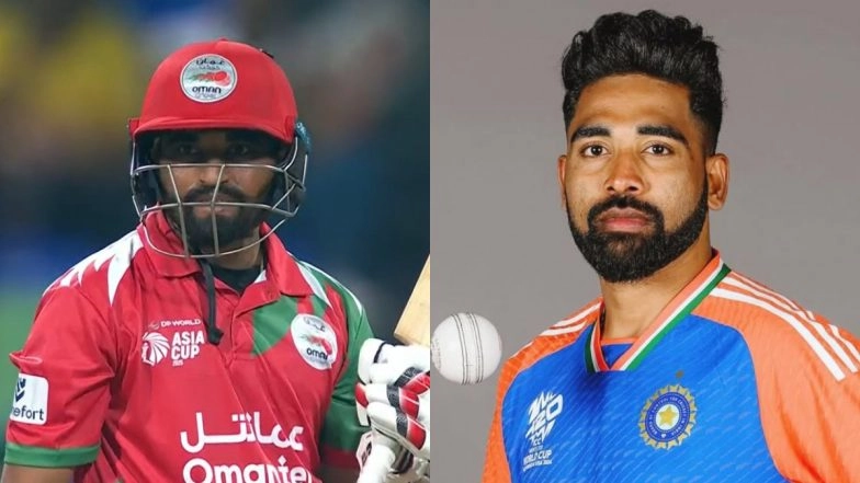 Fans Spot Eerie Resemblance Between Mohammed Siraj and Oman Cricketer ...