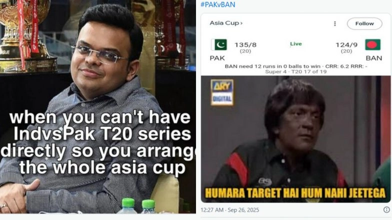 IND vs PAK Final in Asia Cup 2025! Funny Memes Go Viral After Pakistan Enter Summit Clash ...