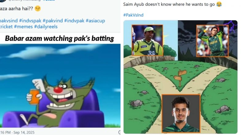 IND vs PAK Memes Go Viral After India Beat Pakistan by Seven Wickets in One-Sided Asia Cup 2025 ...
