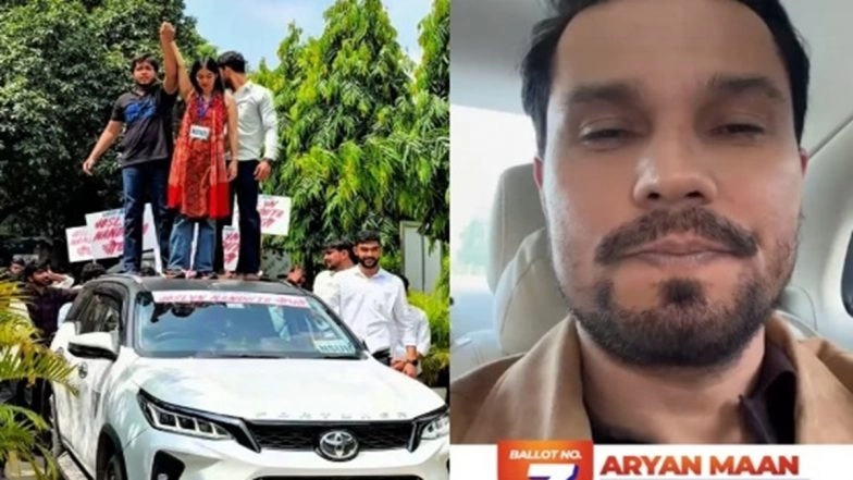 DUSU Elections 2025: Bollywood-Backed Flashy Campaigns and Luxury Cars ...