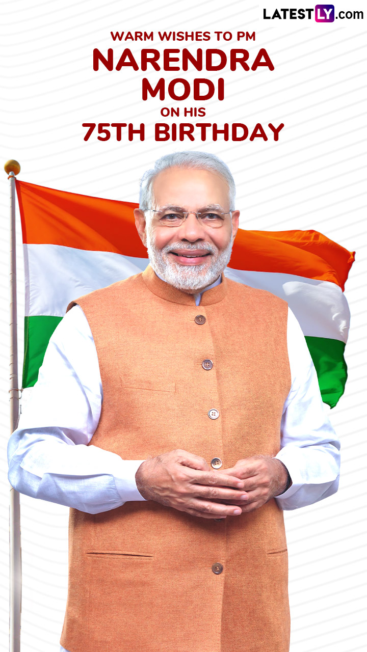 PM Narendra Modi 75th Birthday Images, Wishes and Greetings To Share ...