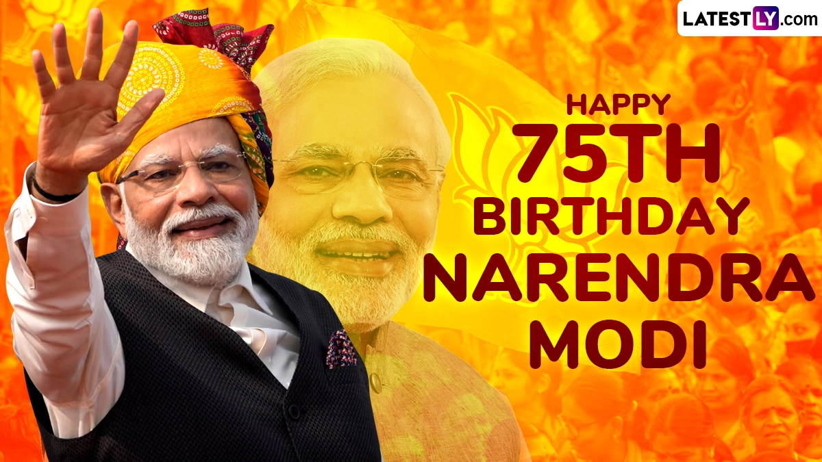 Narendra Modi Birthday Wallpapers and HD Images for Free Download: Happy 75th Birthday PM Modi ...