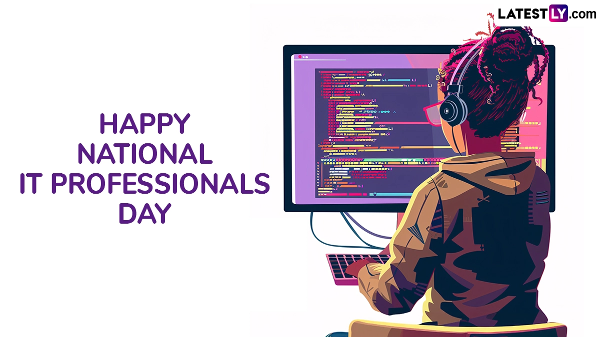 National IT Professionals Day 2025 Wishes and Images: WhatsApp Messages ...