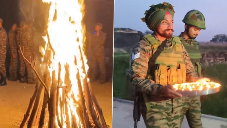 Diwali 2025 Celebration at Border: Indian Army Celebrates Deepavali by ...