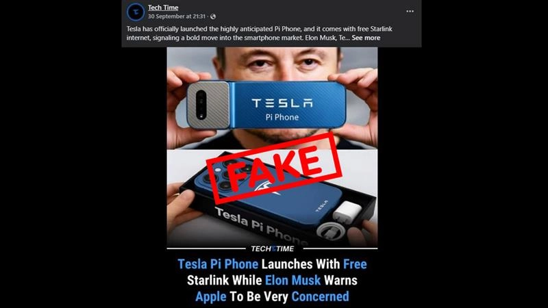 Fact Check News | Tesla Pi Phone Launch: Truth Behind Viral Claim | 🔎 ...