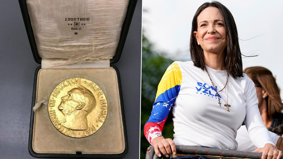 World News | Nobel Peace 2025 Goes to Venezuela’s Maria Corina Machado ...