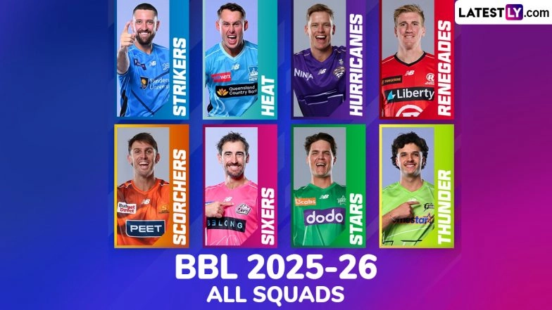 BBL 2025-26 All Squads: Full Players List of All Big Bash League ...